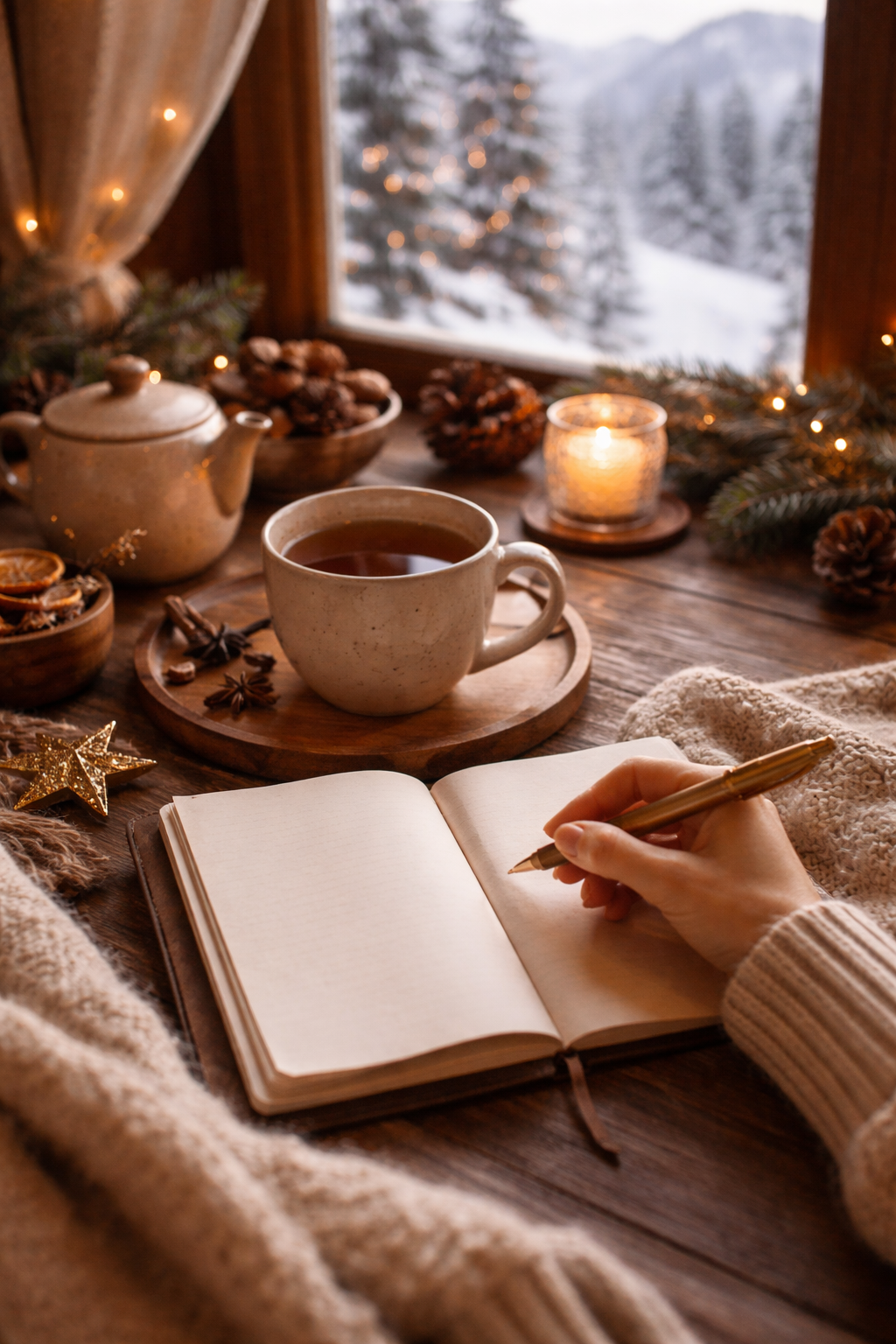 Fin d’année 2025 : ralentir, faire le bilan et créer ses rituels autou ...